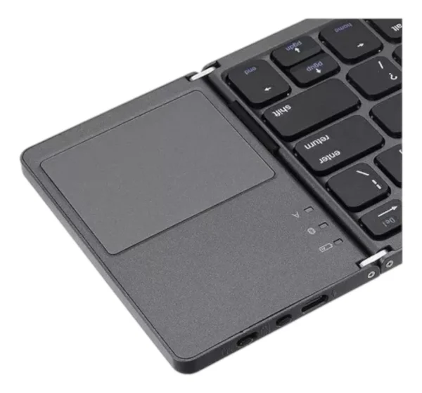 Teclado Plegable Con Panel Tactil Para Dispositivos - TecnoCasa Chile